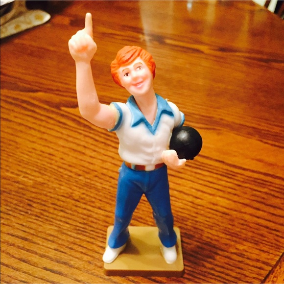 Vintage | Party Supplies | Vintage Bowler Cake Topper | Poshmark